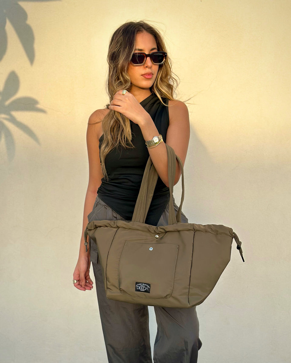 COOPER SHOULDER BAG - OLIVE – Deeda