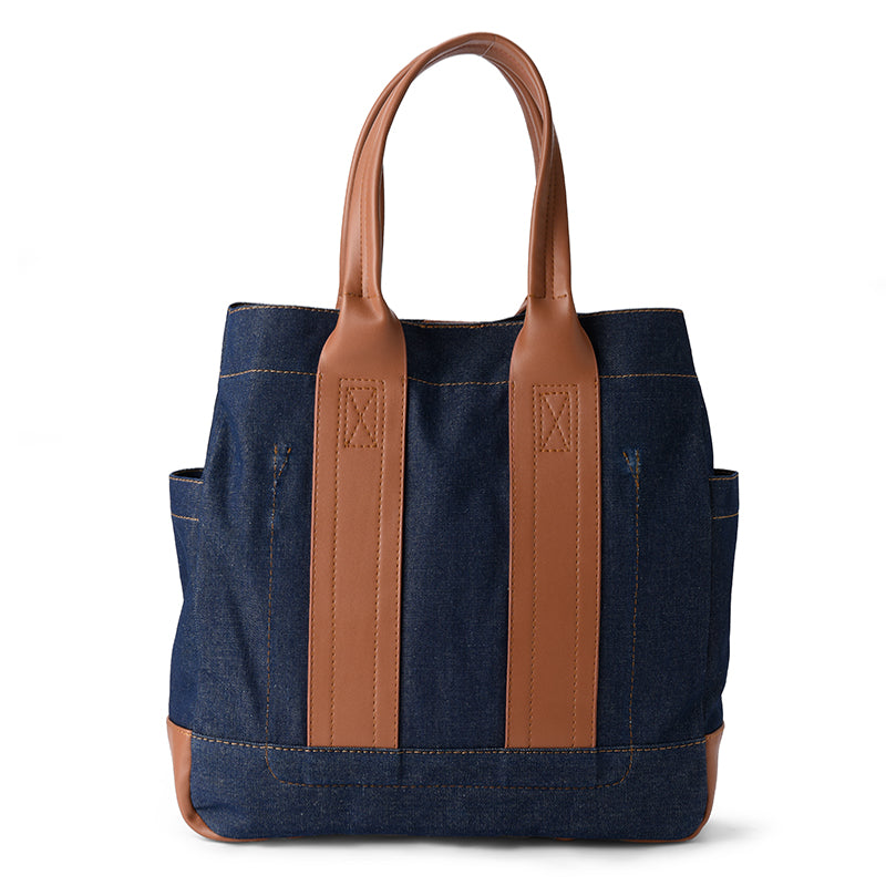VIVA JEANS TOTE - CAMEL – Deeda