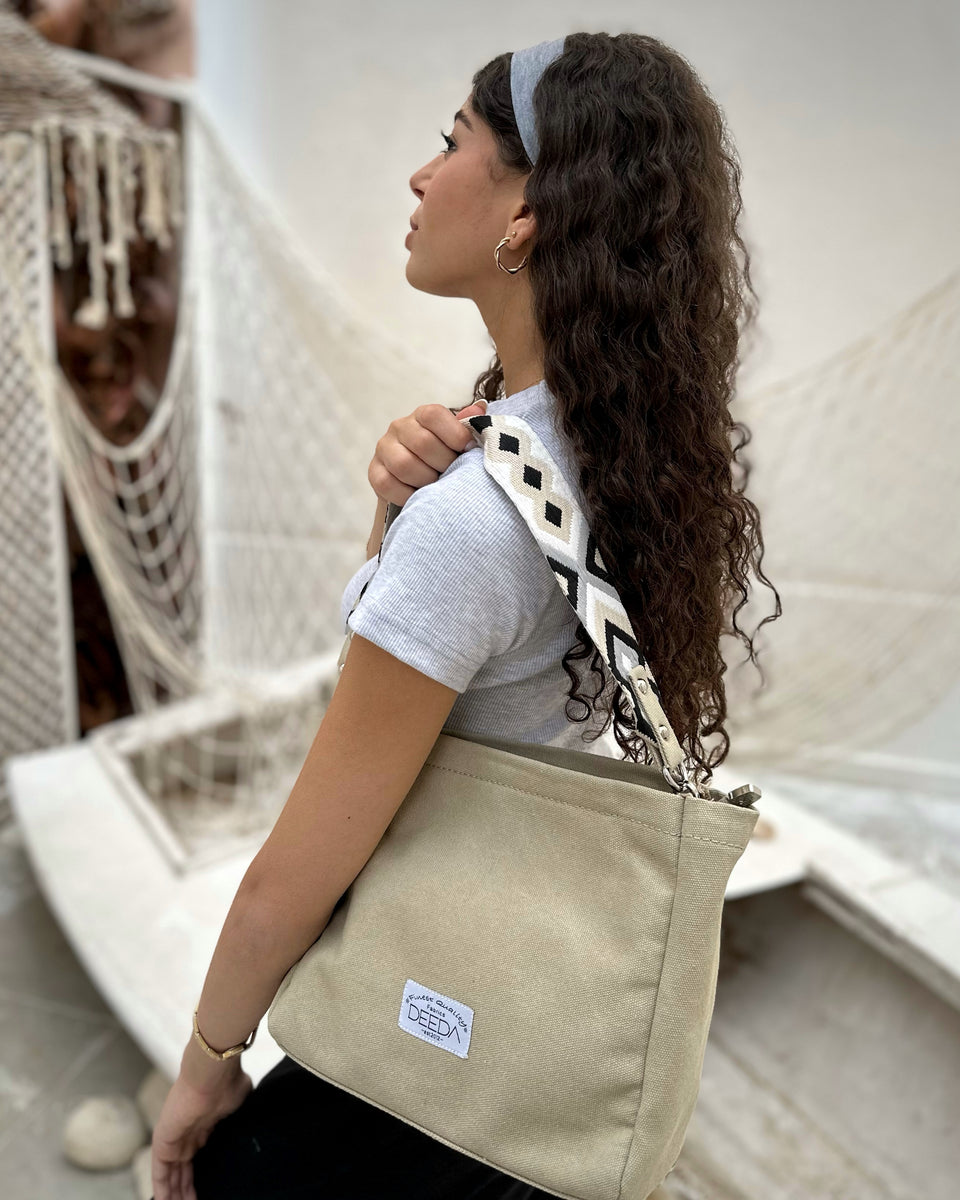 LAYAL MINI - BEIGE x BLACK – Deeda